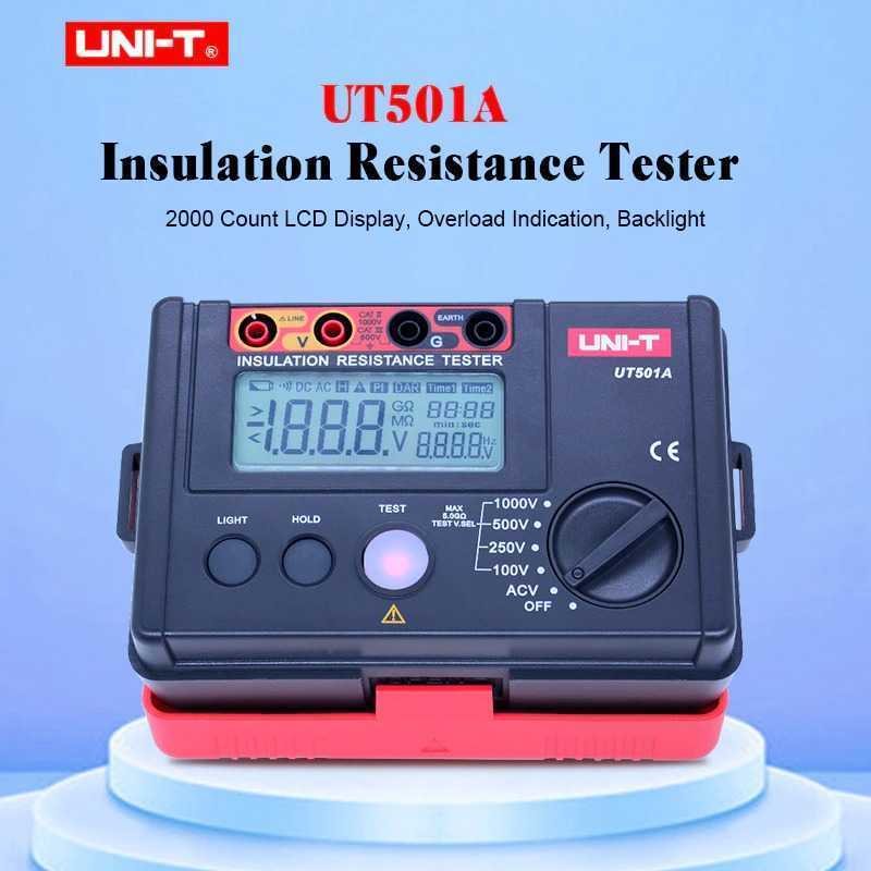 Jual UNI-T Digital Insulation Resistance Voltage Tester 2000m Ohm ...