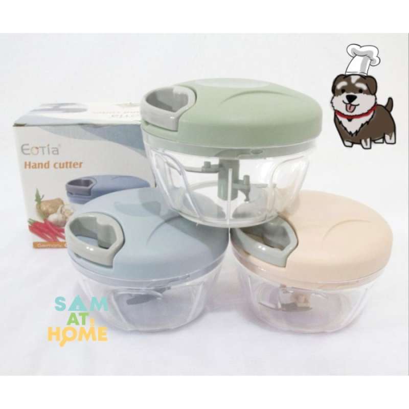 Jual RECOMMENDED Chopper Blender Manual Giling Bawang Daging Tarik ...