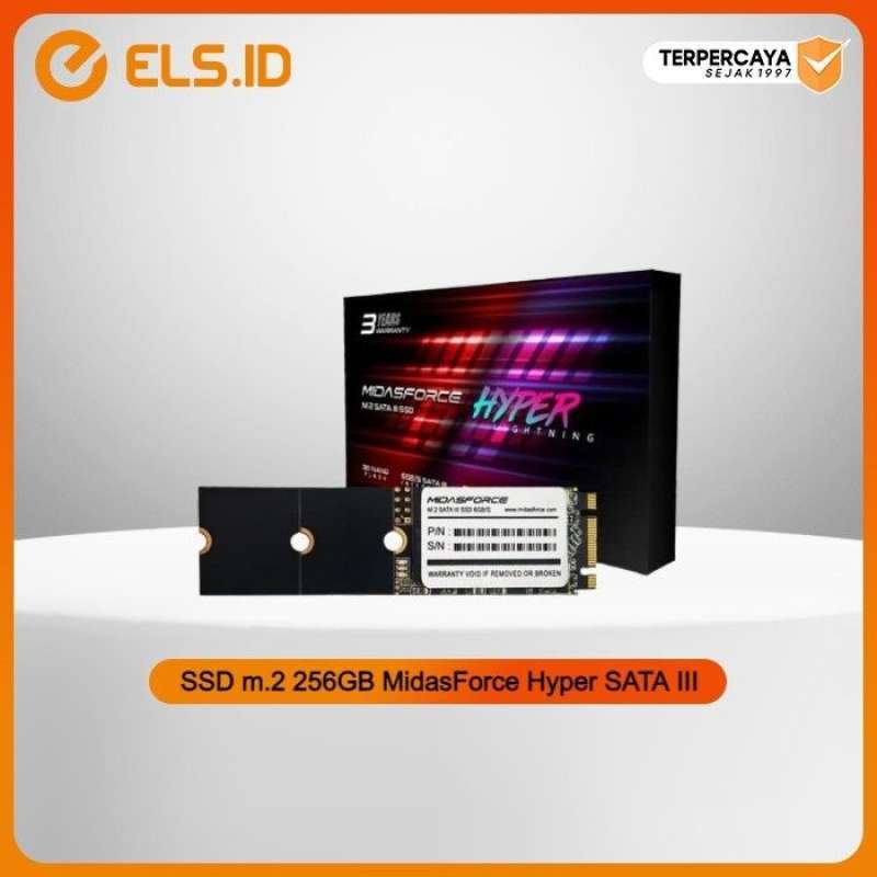 Promo Ssd M.2 256gb Midasforce Hyper Sata Iii Diskon 7% Di Seller Els ...