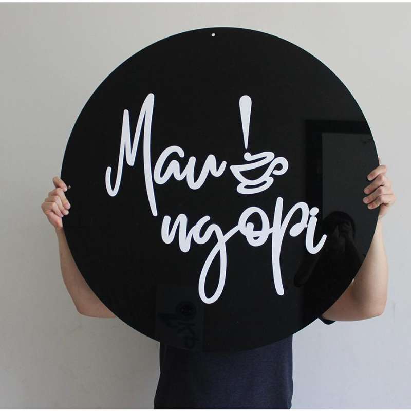 Jual Custom Sign Logo Akrilik Square / Logo Acrylic Signage di Seller ...