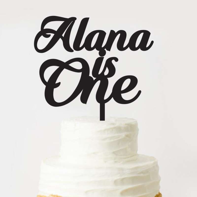 Jual Custom Topper Akrilik One Birthday | Topper Acrylic - 13 di Seller ...