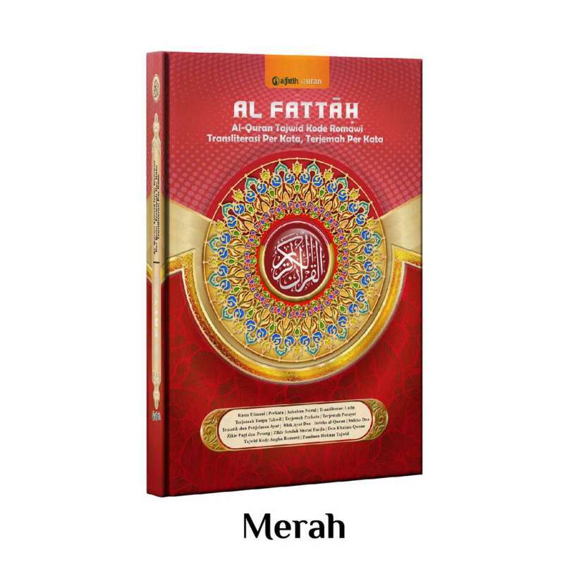 Jual AL FATTAH A4 Al-Quran AlQuran Ayat Terjemah Perkata Transliterasi Latin Kode Tajwid Angka ...