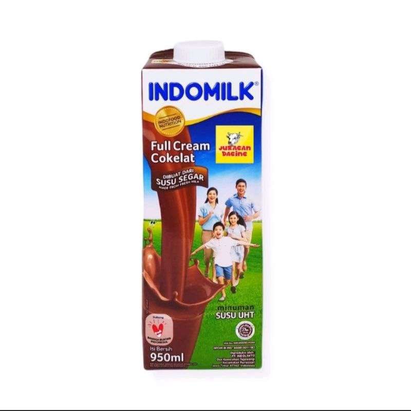 Jual Indomilk Susu Uht 950ml / Indomilk Uht Coklat / Uht Plain Di ...