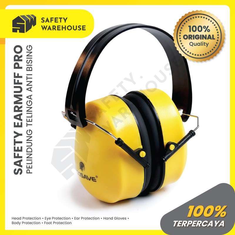 Promo Pelindung Telinga Anti Bising Earmuff Safety Proyek Pro Series ...