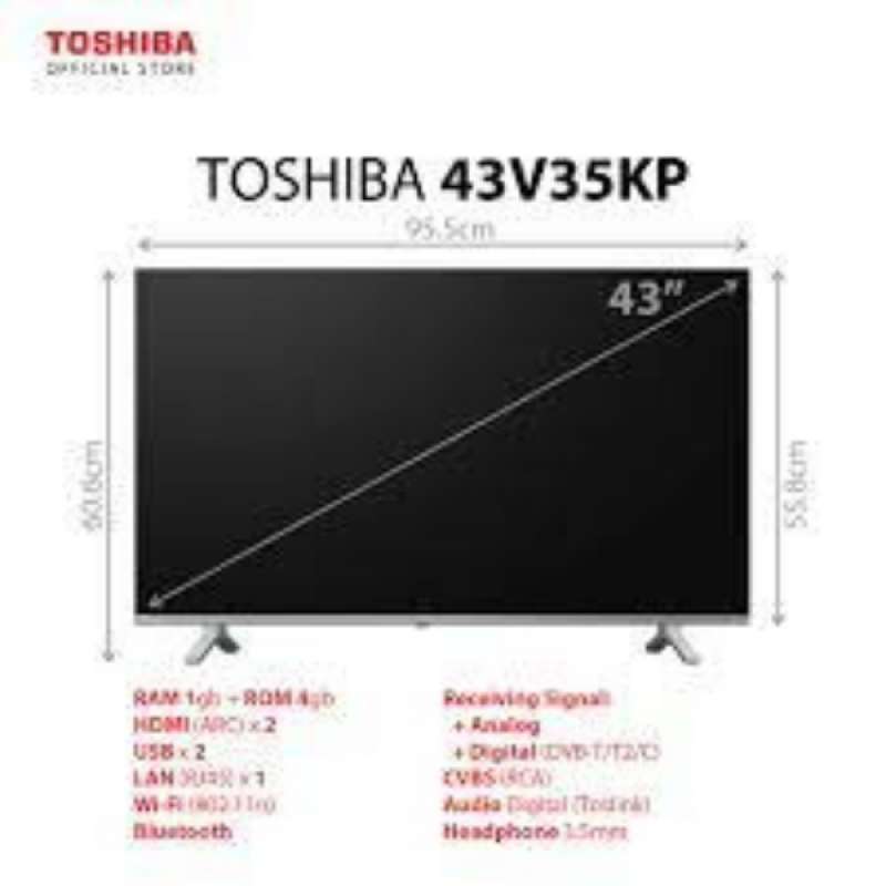 Jual Toshiba 43v35kp Full Hd Smart Android Tv 43 Inch Di Seller Log In Megastore - Log In ...
