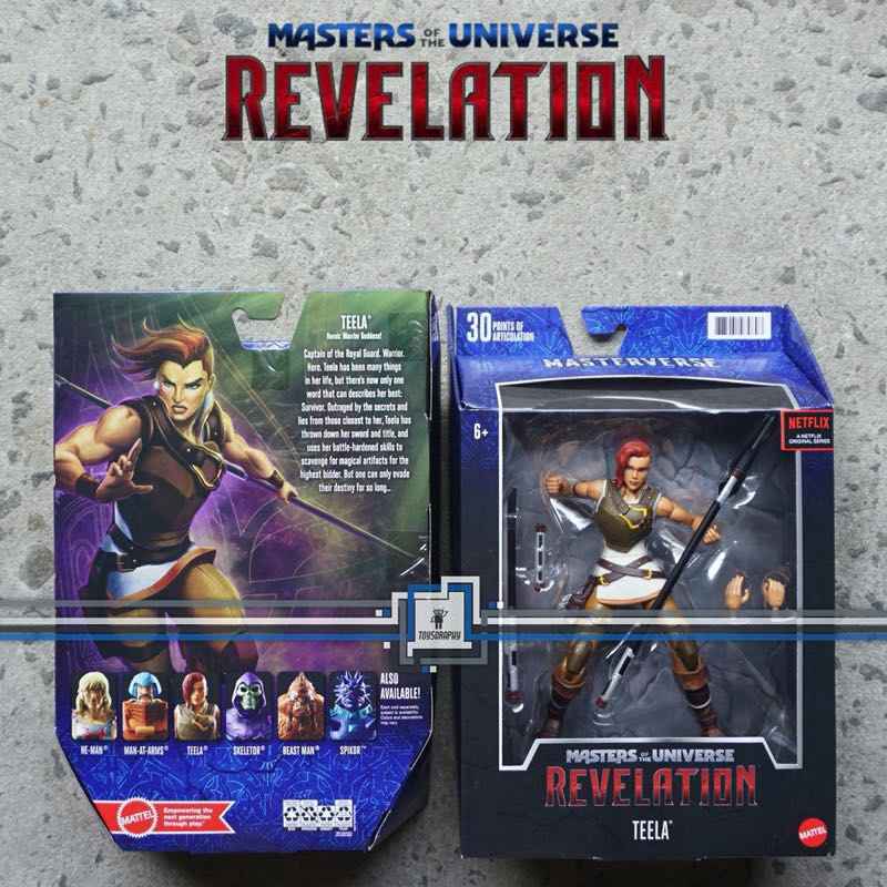 Jual Masters of the Universe Masterverse Revelation TEELA Netflix Motu ...
