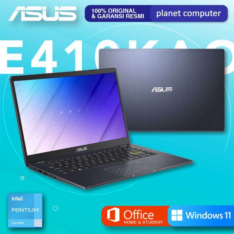 Jual Laptop Asus E410kao Intel N6000 4gb 256gb Ssd 14 Fhd W11+ohs ...