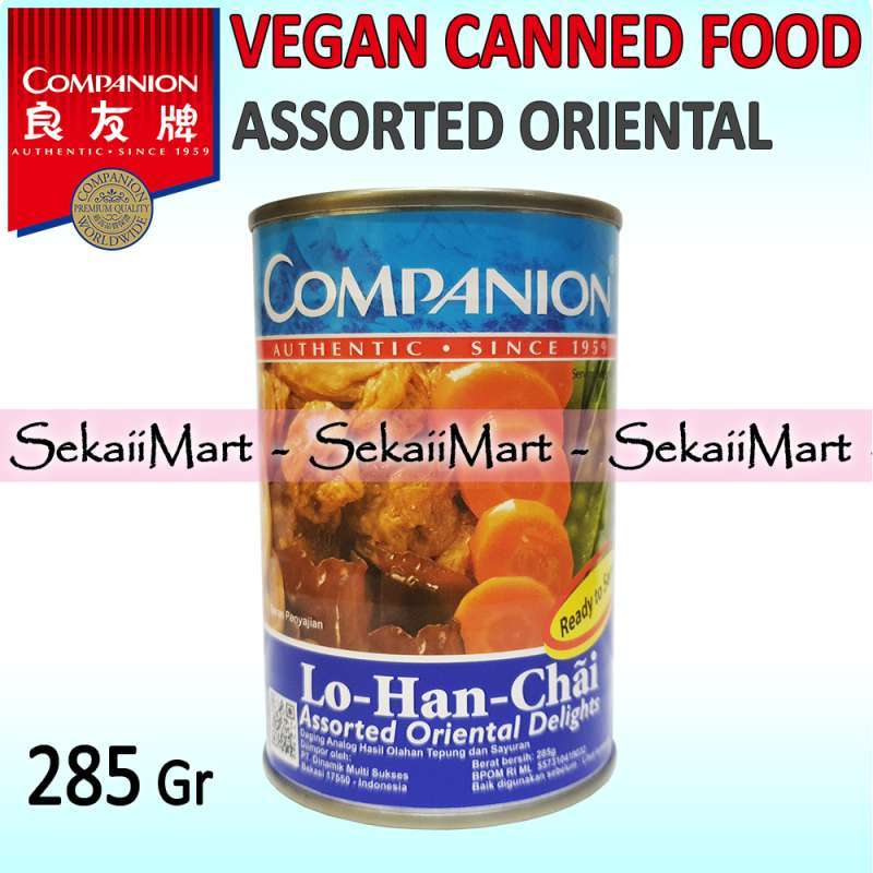 Promo Companion Makanan Vegetarian Kalengan - Vegan Canned Food All ...