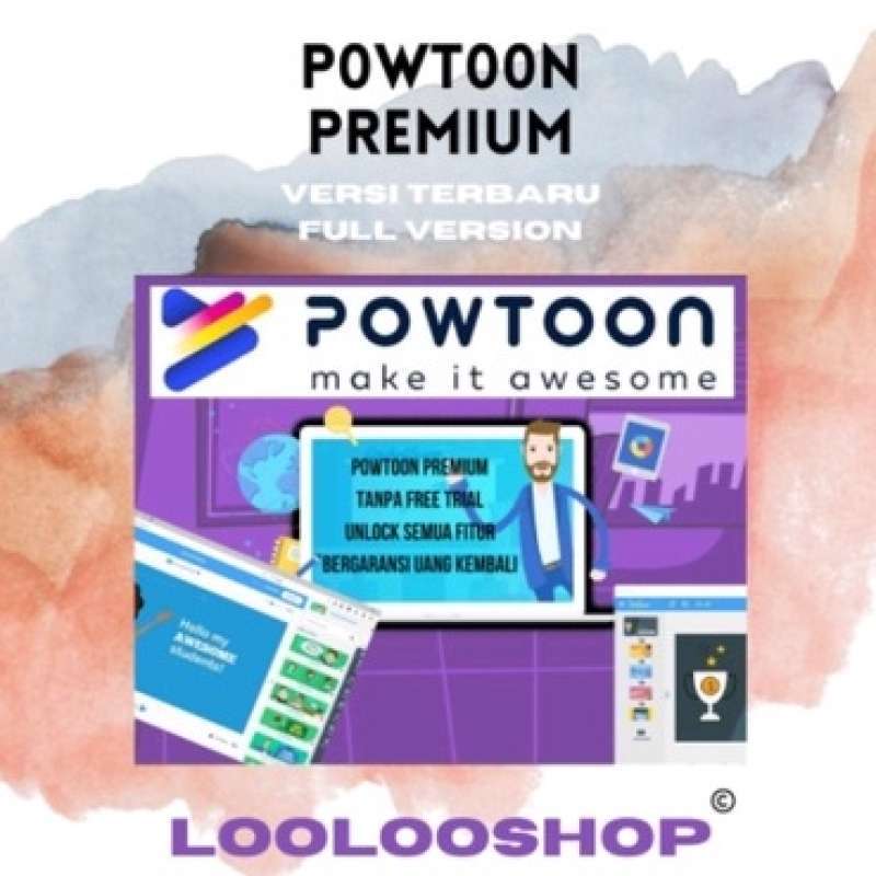 Promo Akun Powtoon Pro+ Premium Sharing 6 Bulan - Tools Online pembuat ...
