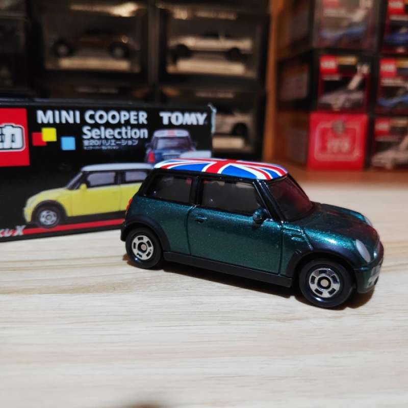 Jual Mini Cooper Selection Blind Box Union Jack Hijau Olive Green Vhtf ...