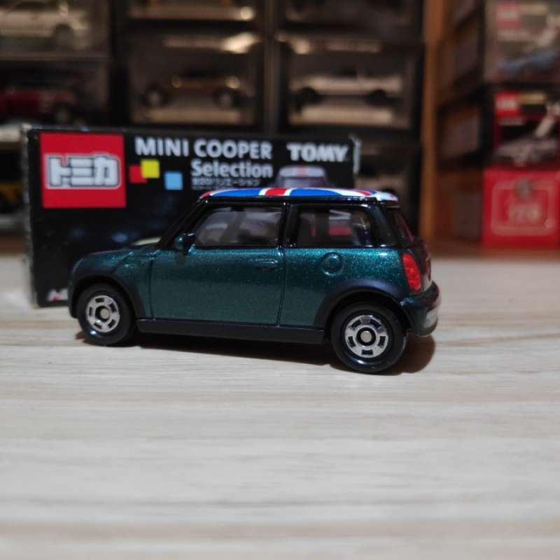 Jual Mini Cooper Selection Blind Box Union Jack Hijau Olive Green Vhtf ...