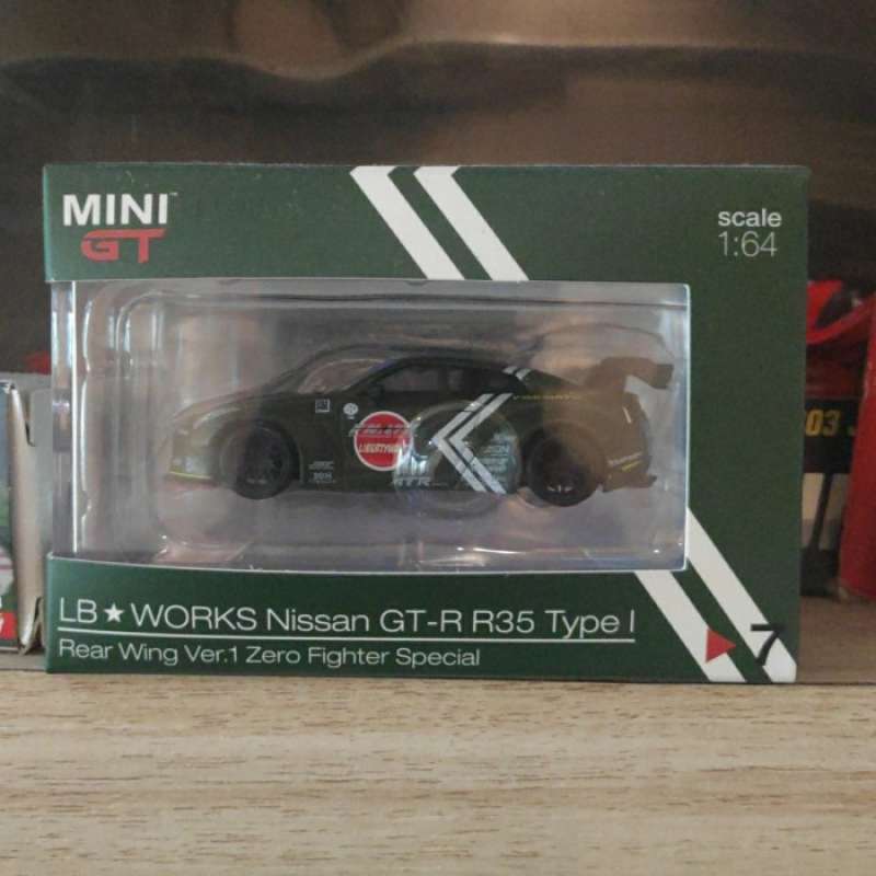 Jual MINIGT LB WORKS NISSAN SKYLINE GTR R35 TYPE 1 ZERO FIGHTER WING ...