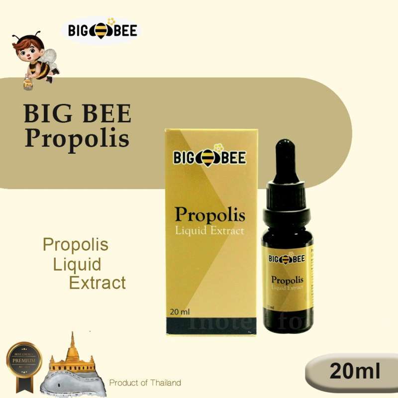 Jual Big Bee Propolis Liquid Extract 20ml - Thepprasit Thailand ...