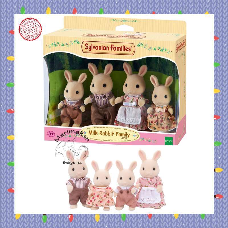 Jual Sylvanian Families Milk Rabbit Original Harga Termurah Mei 2024 ...