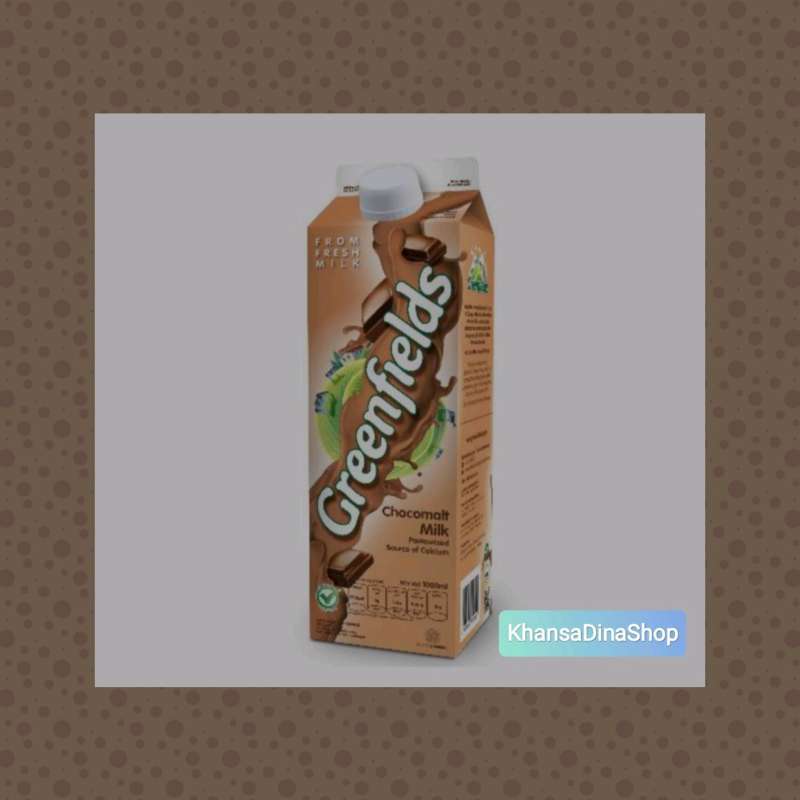 Jual susu greenfields fresh milk chocolate 1liter (Khusus instant kurir ...