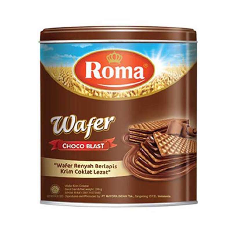 Jual ROMA WAFELO WAFER COKLAT CAN 234 GR di Seller Hypermart Sidoarjo ...