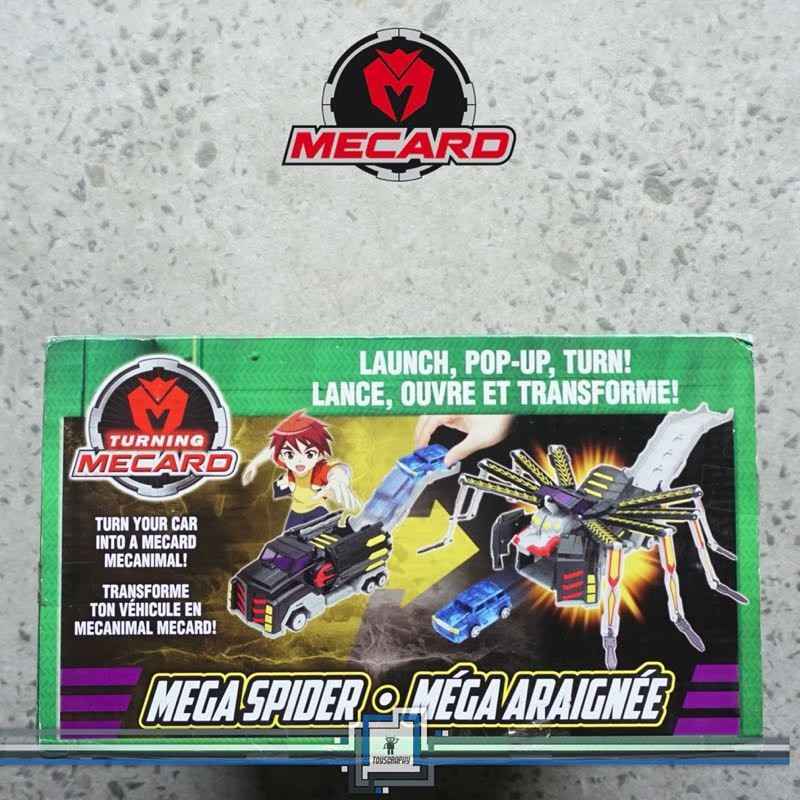 Jual Turning Mecard Mega Spider Vehicle Mecanimals Bbasha Di Seller ...