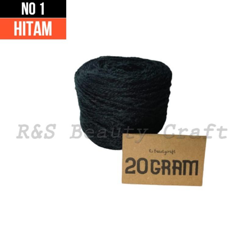 Jual Benang wol tebal aneka warna halus tebal per roll murah - 30 Gram ...