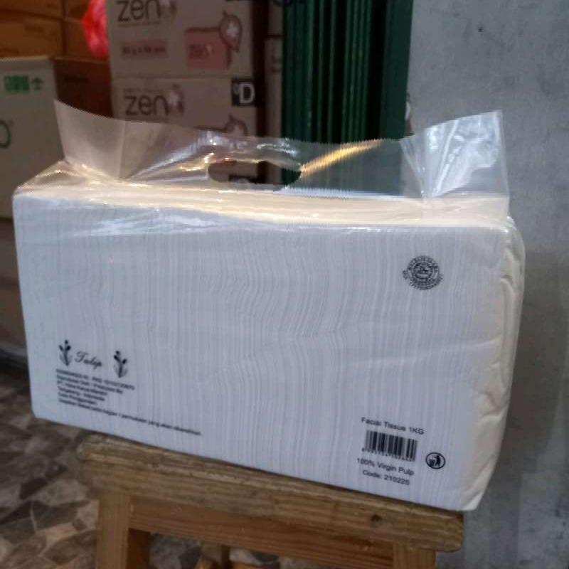 Promo Tisu Wajah Tulip 1 Kg Isi [10 Pack/ 1 Ball] Diskon 5% Di Seller ...