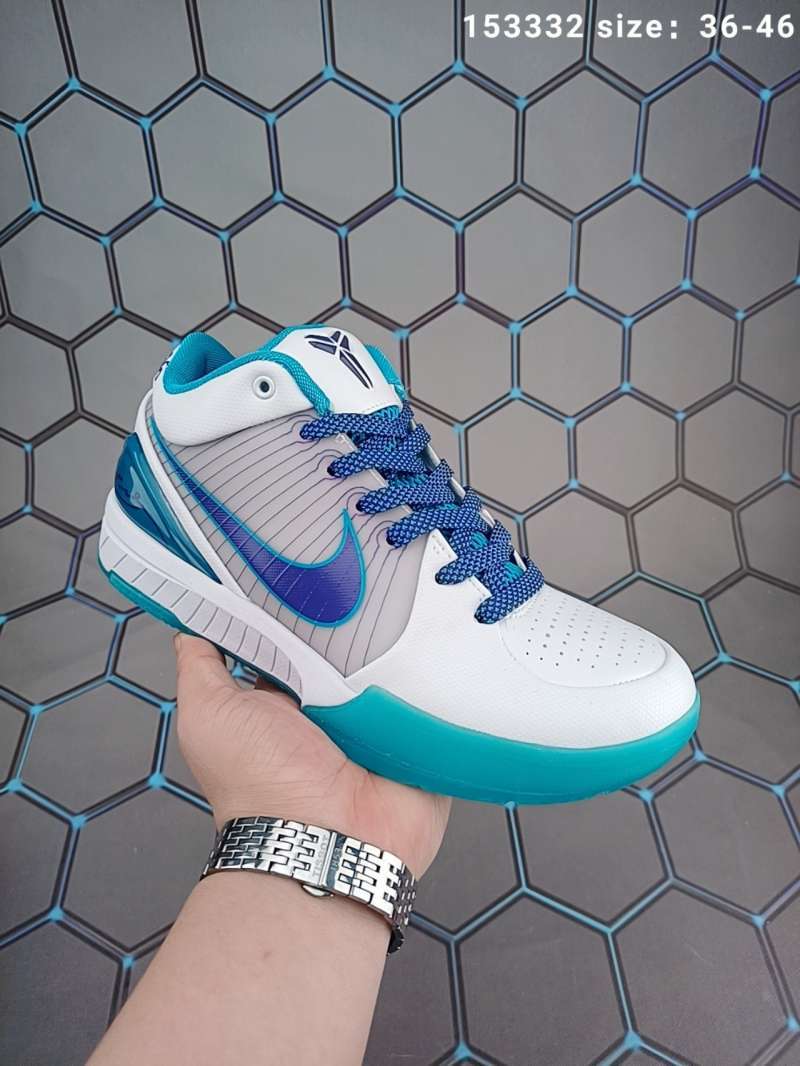 Jual NIKE_ORI kobe 4 low Gang co branded Black Mamba undefeated x NIKE ...