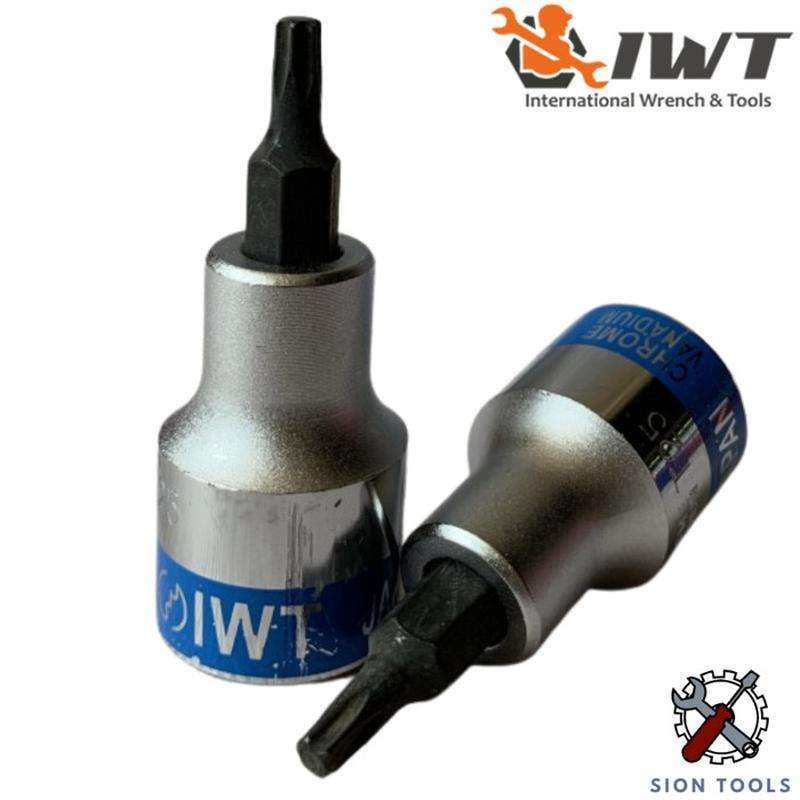 Jual IWT 1/2 INCH STAR BIT SOCKET T25 / TORX BIT SOCKET di Seller Sion ...