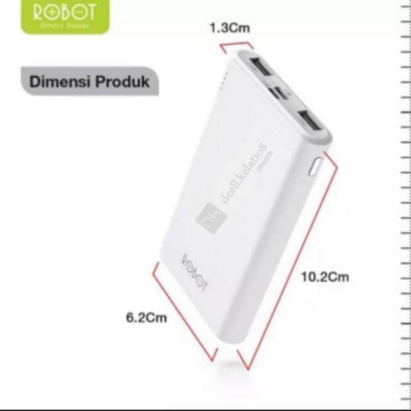 Jual Power Bank Robot Rt7500 7000Mah Putih di Seller CupTea - | Blibli