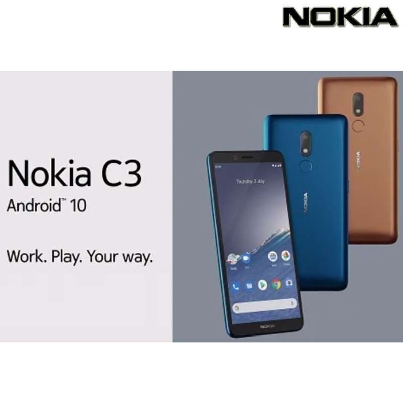 Promo Nokia C3 Android Ram 2gb Internal 16gb 4g/lte Garansi Resmi ...