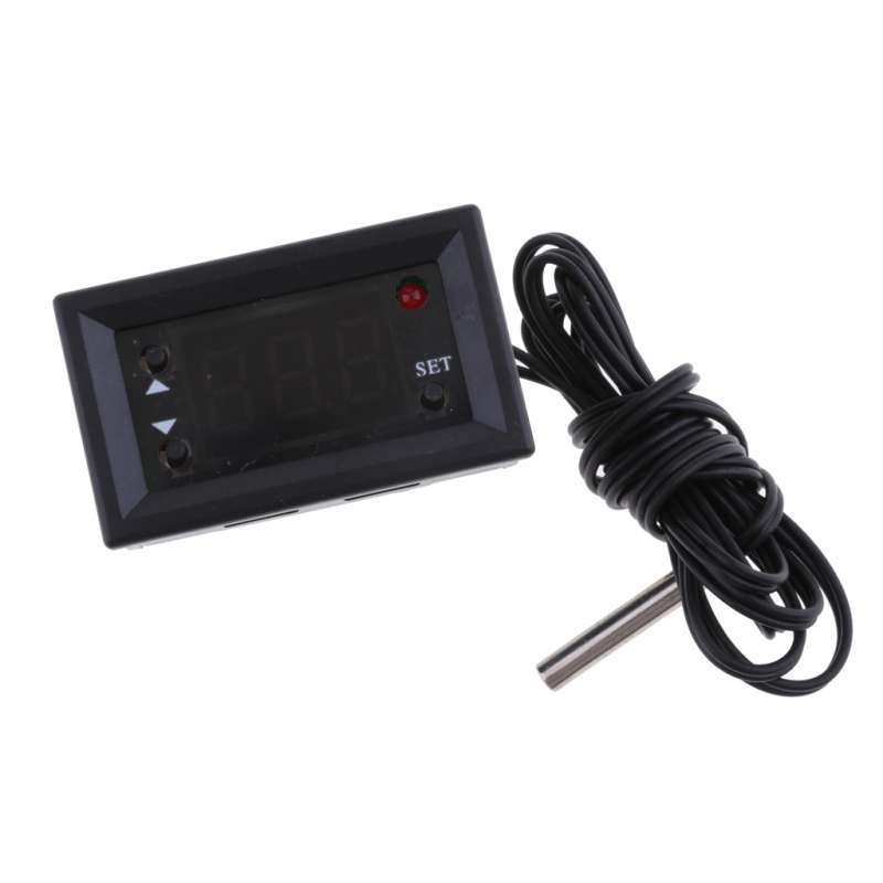 Jual 12v Led Digital Thermometer Control Switch Led Temperature Meter ...