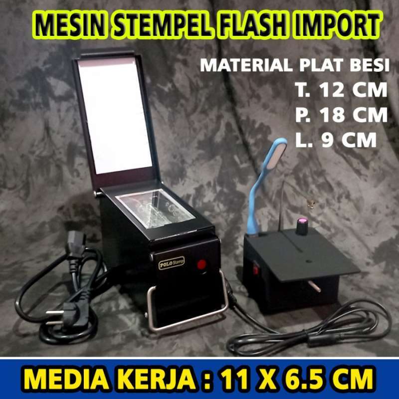 Jual Mesin Stempel Flash Otomatis Import Body Besi Di Seller ...