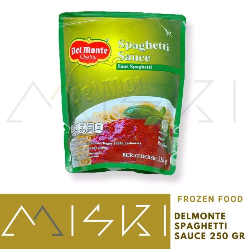 Jual Delmonte Spaghetti Pouch 250G di Seller Miski Frozen Mart ...