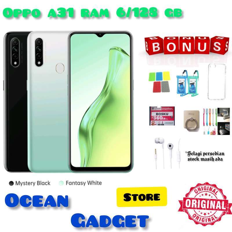 Jual Oppo A31 6/128 Gb Garansi Resmi Di Seller Ocean Gadget - Semper Timur, Kota Jakarta Utara ...