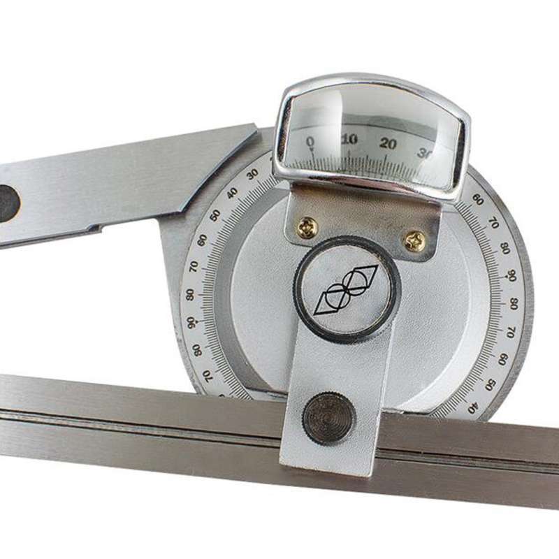 Jual Universal Bevel Protractor 5 Minute Vernier Resolution w/ Blade ...