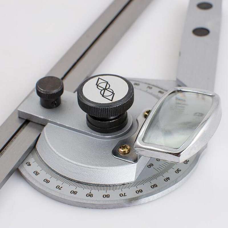 Jual Universal Bevel Protractor 5 Minute Vernier Resolution w/ Blade ...