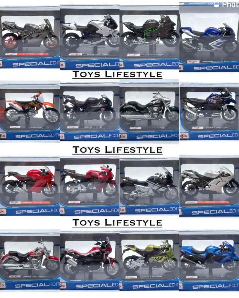 Jual MAISTO MOTOR DIECAST MOTORCYCLES W/ DISPLAY STAND SPECIAL EDITION ...