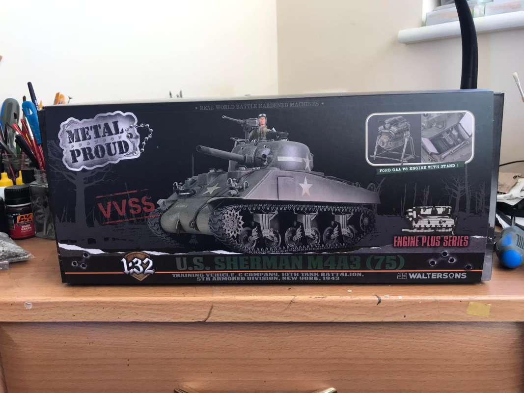 m4a3e8 sherman engine