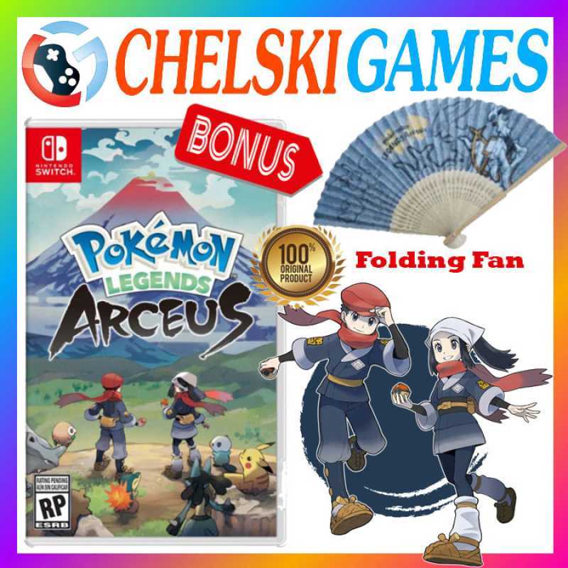 Jual Nintendo Switch Pokemon Legends Arceus - PURE USA GAME+FAN di ...