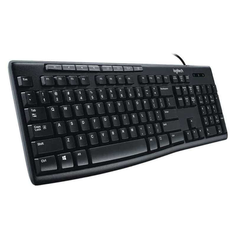 Jual Paket KEYBOARD LOGITECH K-120 + LOGITECH Wired Optical Mouse USB ...