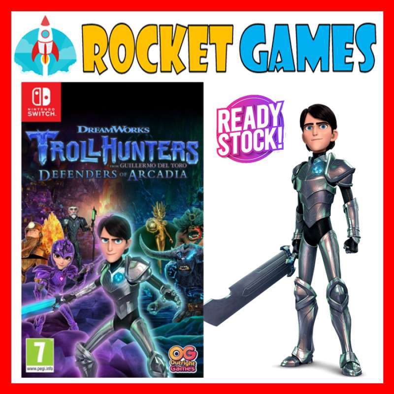Jual Rocket Games - Nintendo Switch Trollhunters Defenders Of Arcadia ...
