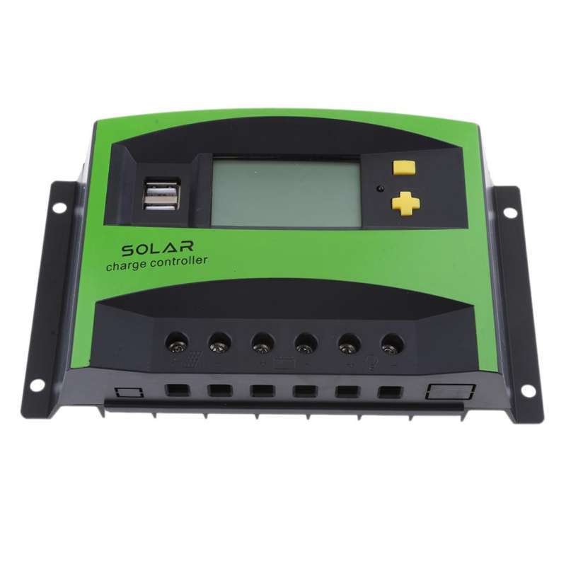Jual LCD Display Solar Panel Regulator Charge Controller Saving Energy ...