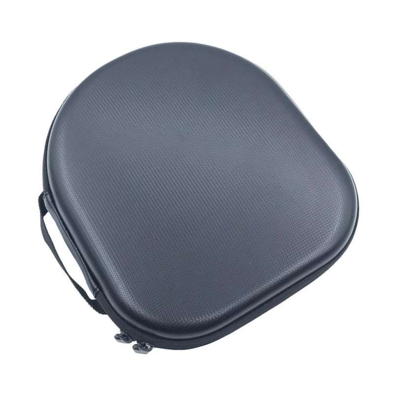 Jual Black Headphone Earphone Headset Carrying Case Bag Box Zipper w ...