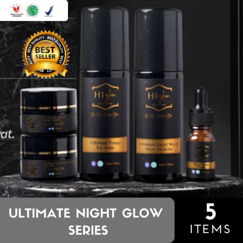 Jual HI GLOW SKINCARE ORIGINAL/PAKET GLOW/ ACNE DARK SPOT/ ACNE PRONE ...