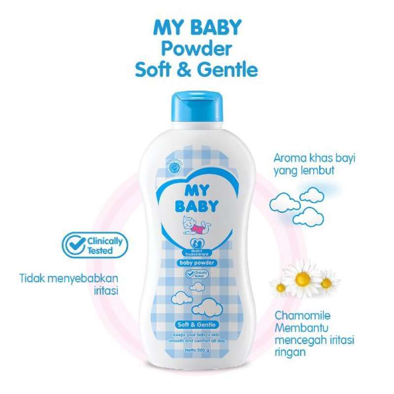 Promo My Baby Powder Health And Protect 450 G Diskon 34% Di Seller ...