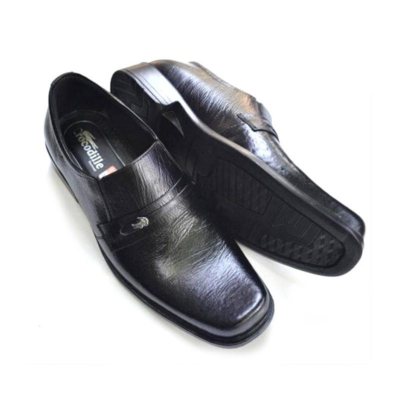 Jual Crocodile Kulit Asli Sepatu Kantor Pria - Hitam [spr03] Di Seller ...