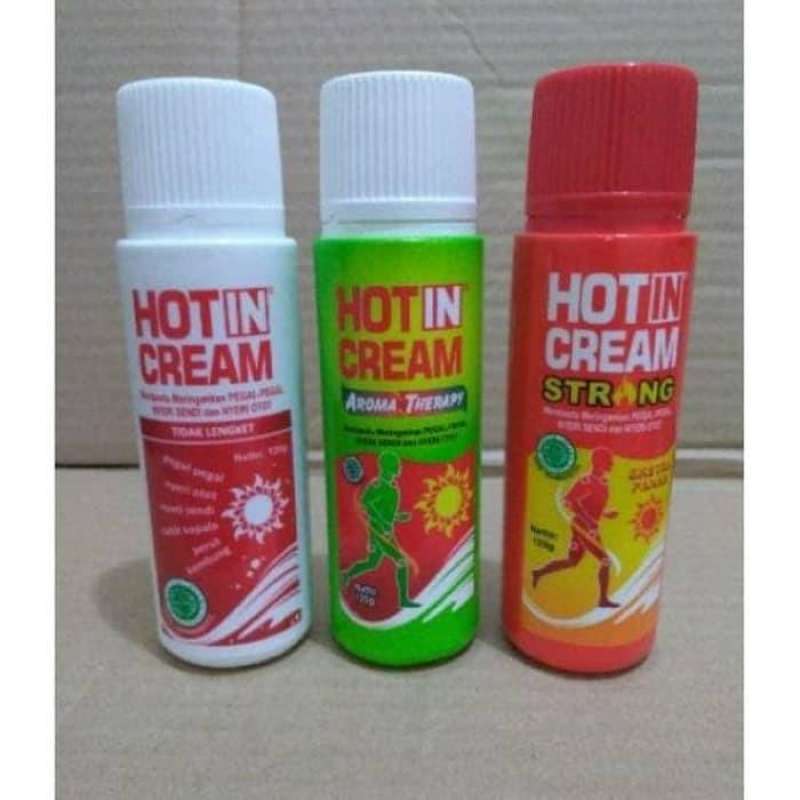 Jual Hotin Cream Botol 120ml Hot In Krim Pegal Nyeri Otot Di Seller ...