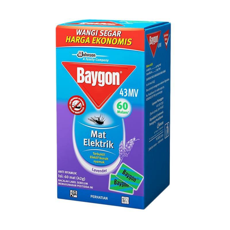 Jual Medan - Baygon Mat Electric Lavender Refill Pembasmi Nyamuk dan ...