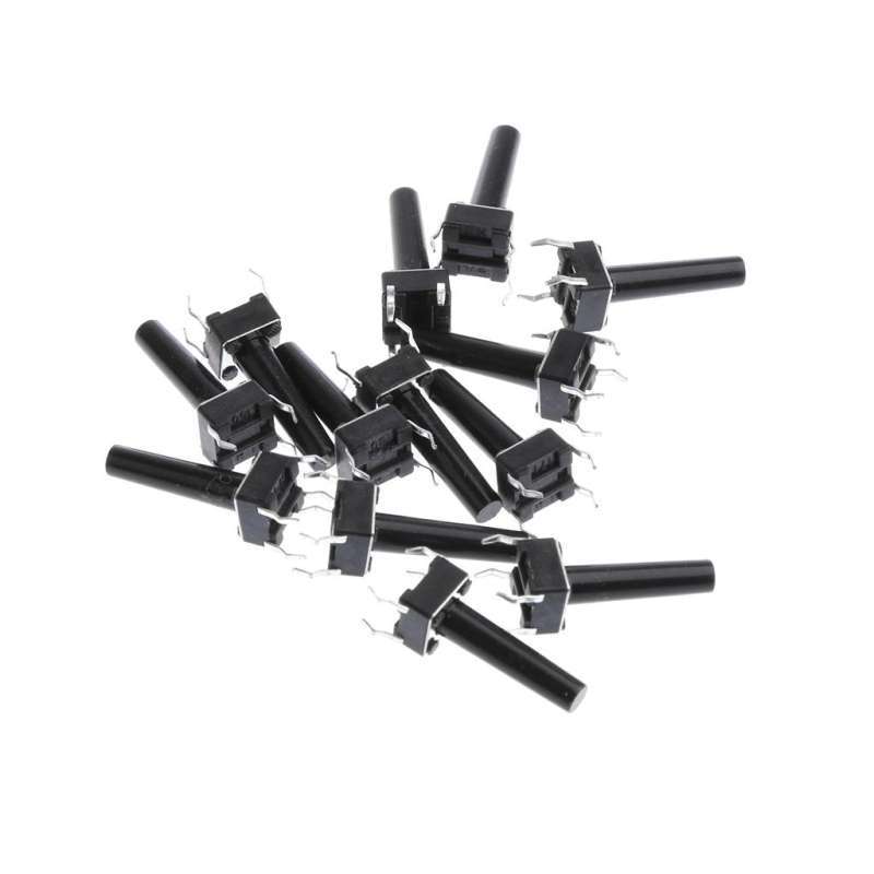Jual 20 Pcs 6x6x17mm 4 Terminals Momentary DIP Tact Push Button ...