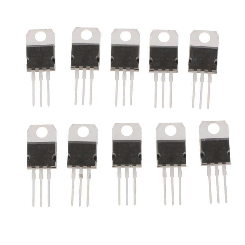Jual 10 Pcs L7805cv L7805 Lm7805 To-220 3 Position Voltage Regulator Transistor Di Seller ...