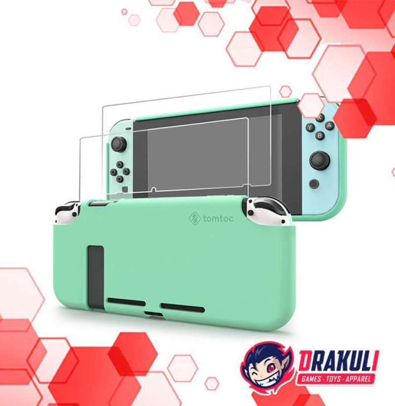 Jual Nintendo Switch Tomtoc Liquid Silicone Case - Green di Seller ...