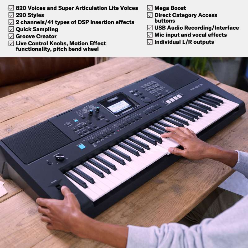 Jual Yamaha Psr E473 Portable Keyboard Di Seller Star Music Official Store - Star Musik Kota ...