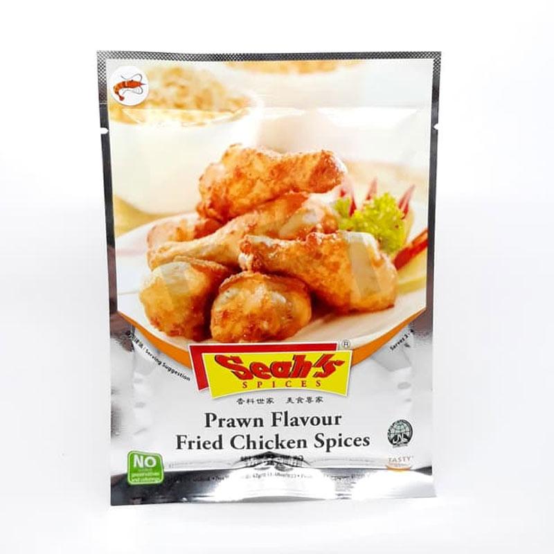 Jual Seah Prawn Flavour Fried Chicken Spices Bumbu Instan[42 g] di ...